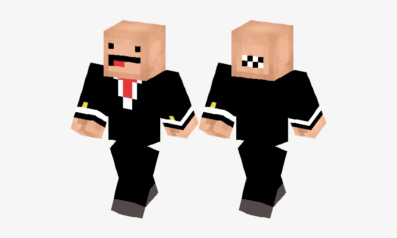 Agent 47 Hehehehe - Minecraft Teacher Skin Transparent PNG - 528x418 ...