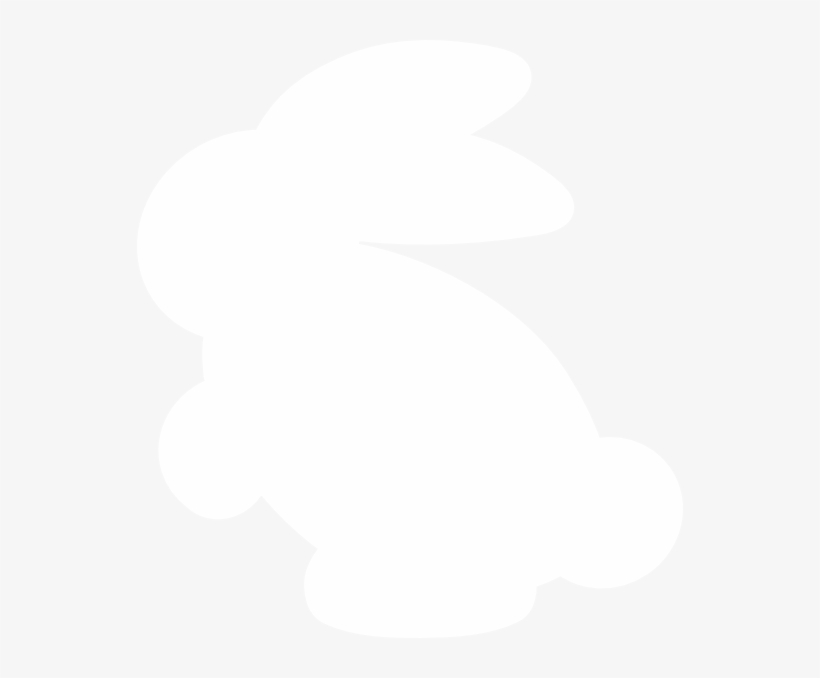 Shape Of A Bunny Transparent PNG - 546x598 - Free Download on NicePNG