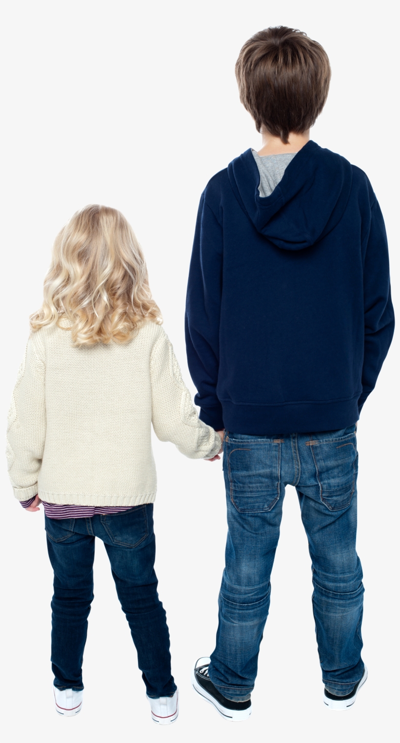 Download Png File Name - Kids Facing Back - HD Transparent PNG ...