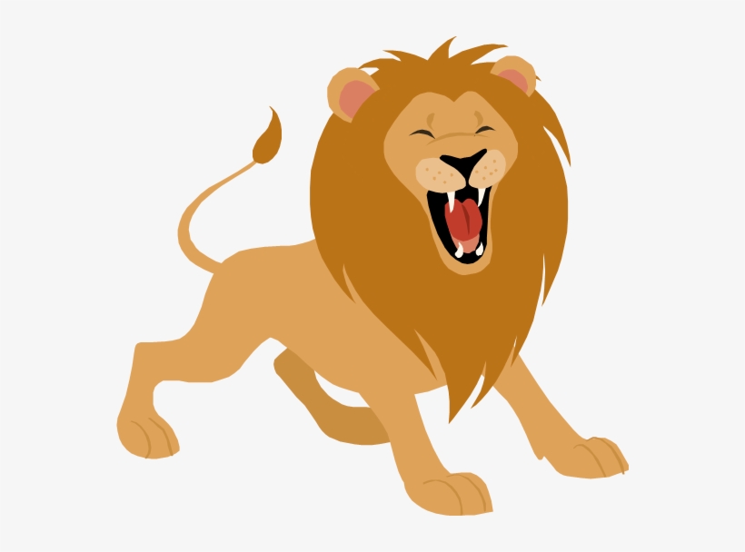 Lion - Transparent Lion Roar Clipart Transparent PNG - 561x525 - Free ...