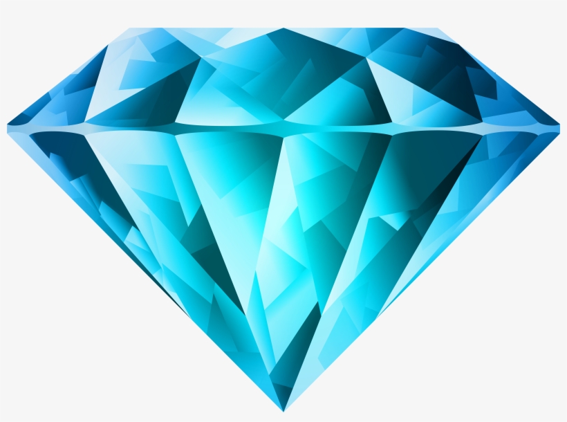 Download Diamond Transparent Png Vector Transparent - Blue Diamond ...