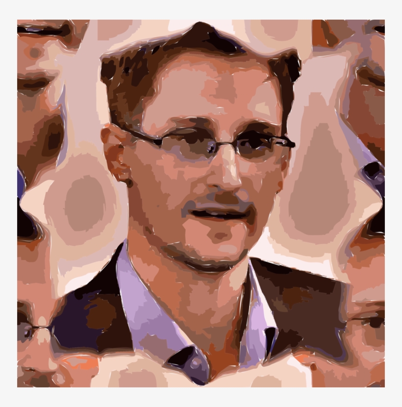 Edward Snowden Tile Computer Icons Download Glasses - Clip Art ...