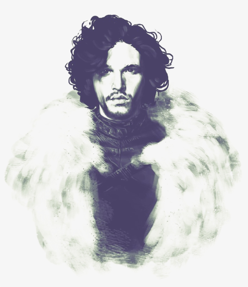 Jon Snow Png Download Image - T-shirts - Game Of Thrones T-shirt Fire ...