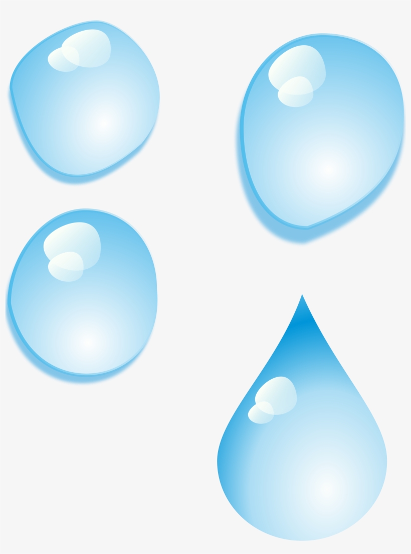Open - Water Drop Transparent Background Png Transparent PNG ...