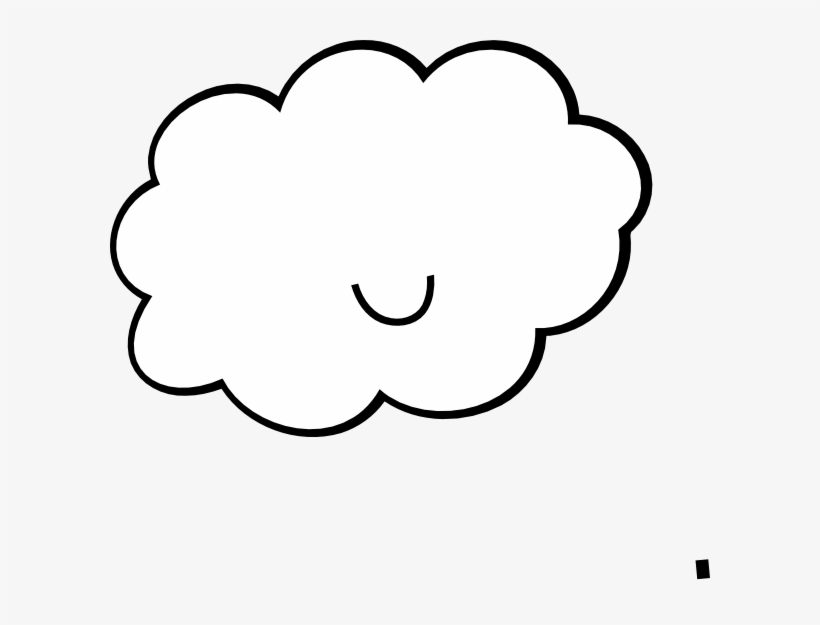 Cute Cloud Svg Clip Arts 600 X 545 Px Transparent PNG - 600x545 - Free ...