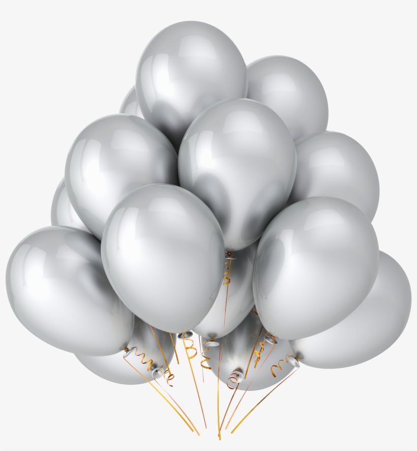 Balloon Png Clipart - Silver Balloons Transparent Transparent PNG ...