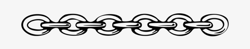Chain Link Metal Tether Chain Chain Chain - Clip Art Transparent PNG ...