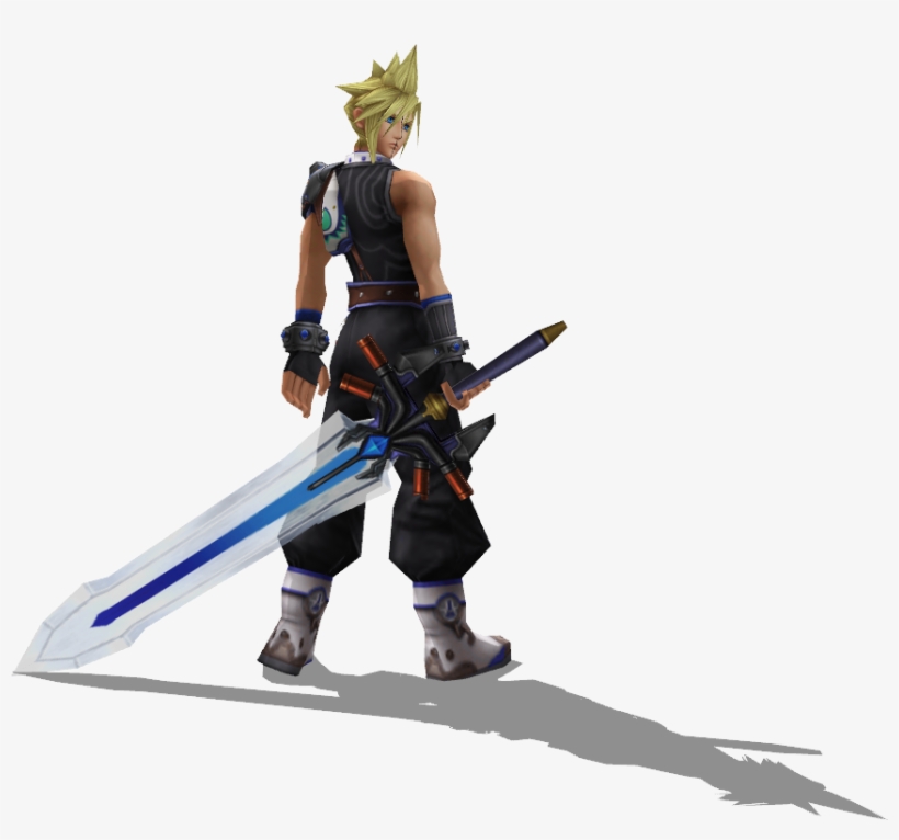 Cloud Final Fantasy Pose Transparent PNG - 856x758 - Free Download on ...