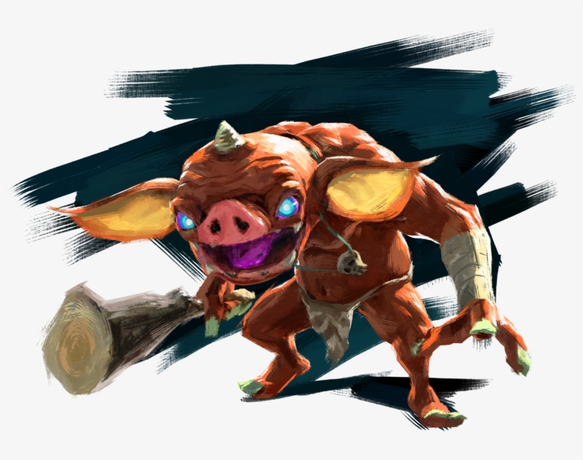Bokoblin - Bokoblin Breath Of The Wild Transparent PNG - 748x531 - Free ...