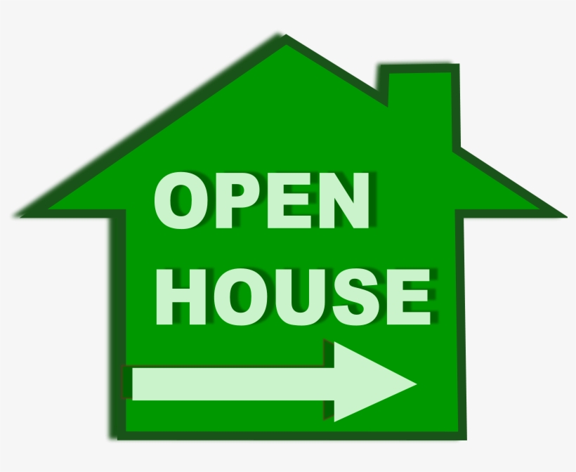 Free Vector Open House Icon - Open House Icono Png Transparent PNG ...