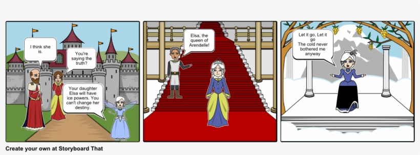 Short Story About Elsa - Cartoon Transparent PNG - 1164x385 - Free ...