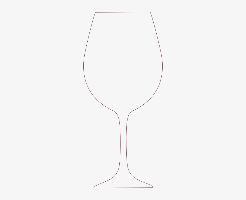 Wine Glass Outline Clip Art - Wine Glass Outline Png Transparent PNG ...