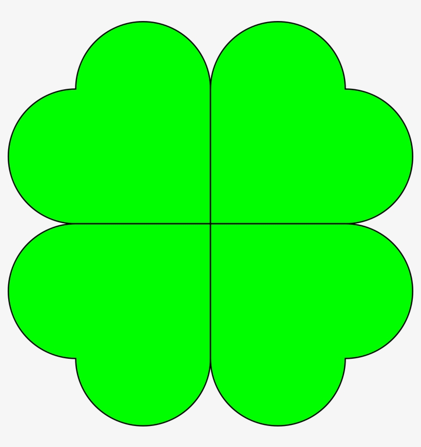 Download 4 Leaf Clover Clip Art - 네잎 클로버 Png - HD Transparent PNG ...