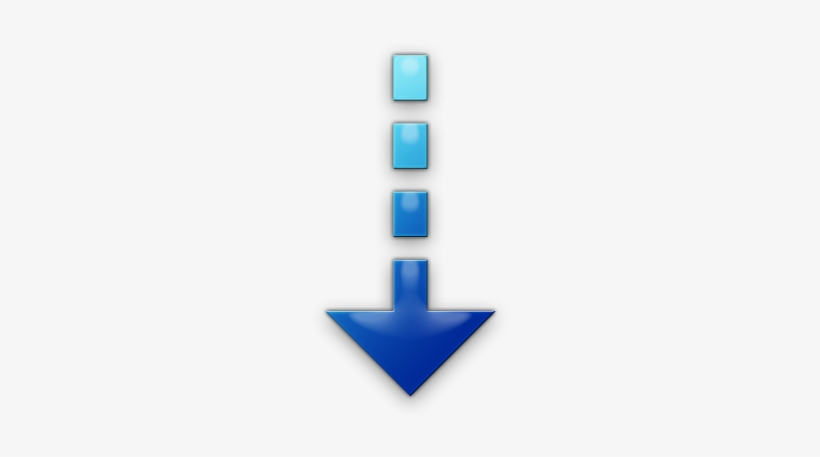 Down Arrow Icon - Blue Down Arrow Png Transparent PNG - 420x420 - Free ...