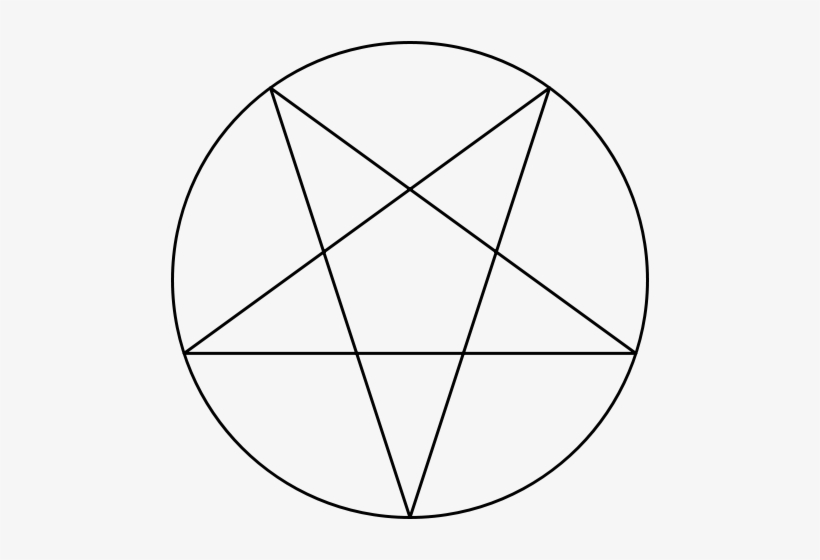 Download File - Inverted Pentacle - Svg - Inverted Pentacle - HD ...