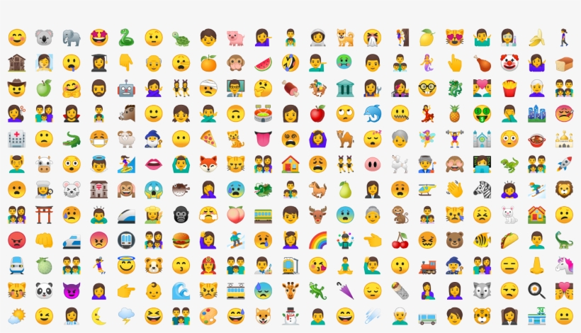 Meet Android Oreo's All-new Emoji - New Android Emojis 2018 Transparent ...