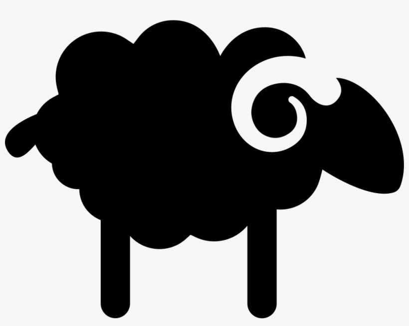 Png File - Black Sheep Flat Icon Transparent PNG - 980x736 - Free ...