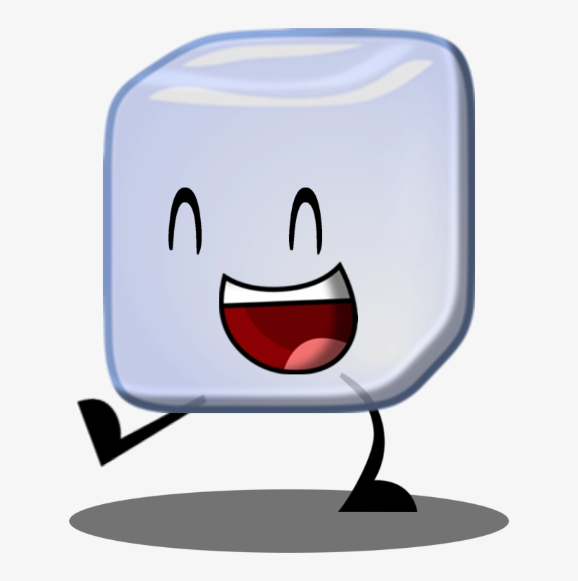 Download Ice Cube Clipart Cube Object - Cartoon Ice Cube Smiling - HD ...
