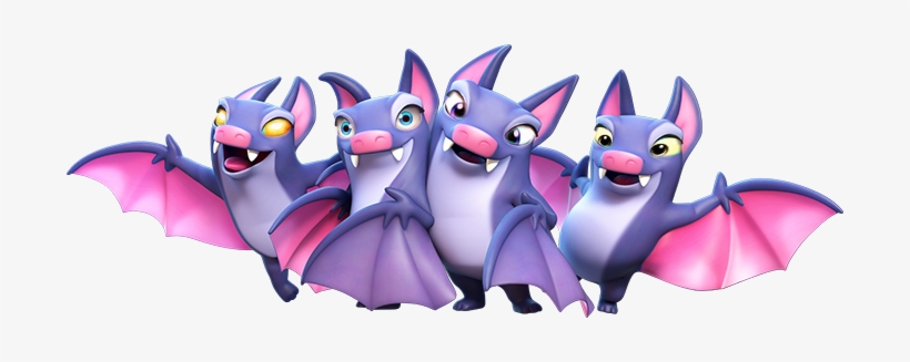 So I Put Some Eyes On The Bats - Clash Royale Png Transparent PNG ...