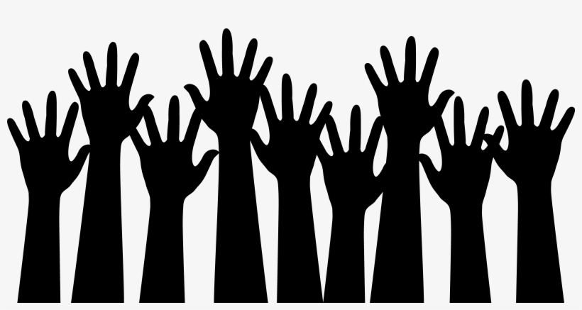 Hands In The Air Clipart Banner Royalty Free Download Transparent PNG ...
