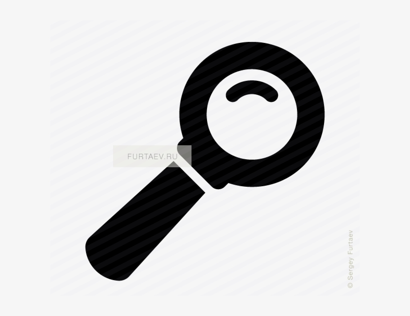Vector Icon Of Hand Lens - Magnifying Glass Transparent PNG - 620x553 ...