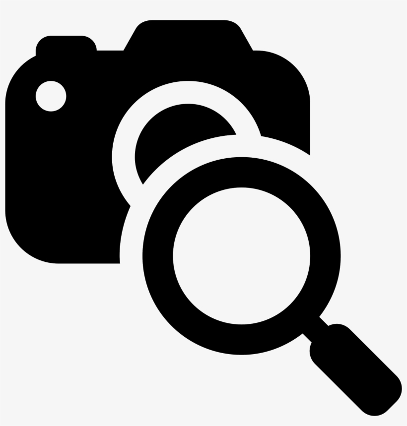 Identyfikacja Aparatu Icon - Camera Search Icon Transparent PNG ...