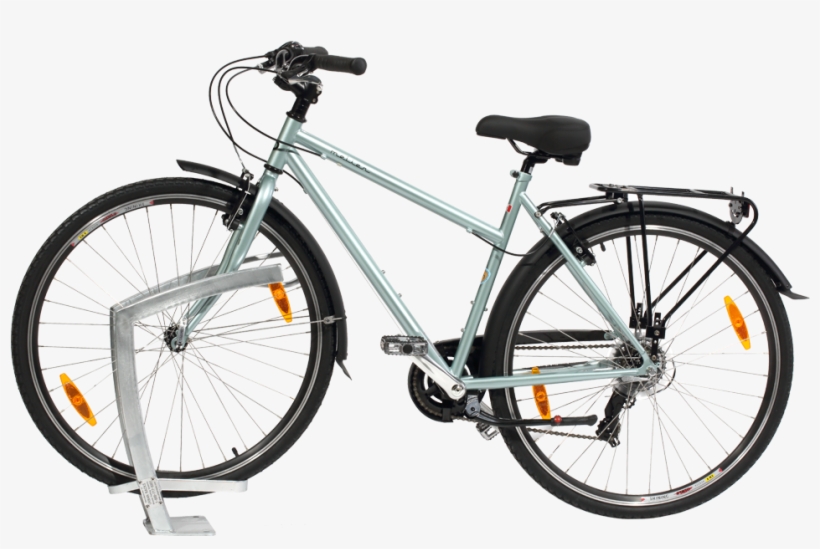 Urban Rack Auclair Rack Side View - Hybrid Bicycle Transparent PNG ...