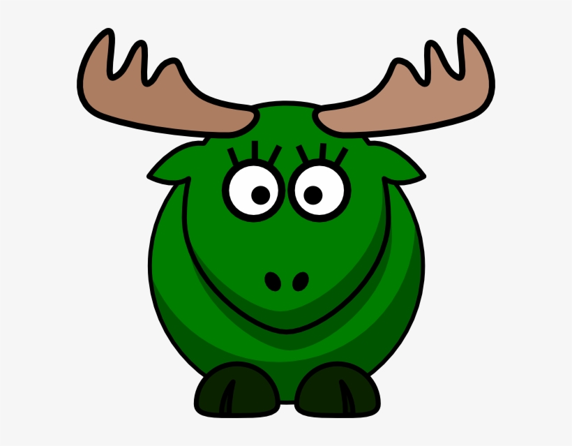 How To Set Use Girl Green Moose Clipart Transparent PNG - 600x559 ...