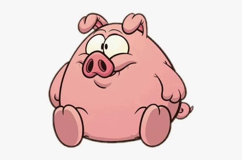 Cute Fat Pig Transparent PNG - 497x462 - Free Download on NicePNG
