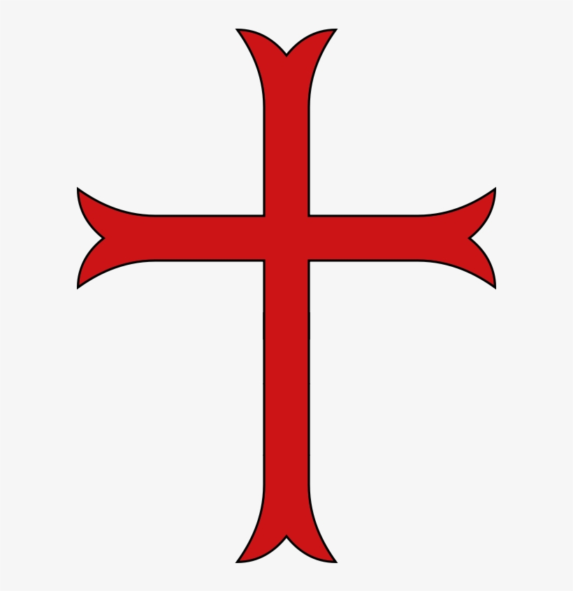 Templar Cross - Орден Рыцарей Transparent PNG - 800x771 - Free Download ...