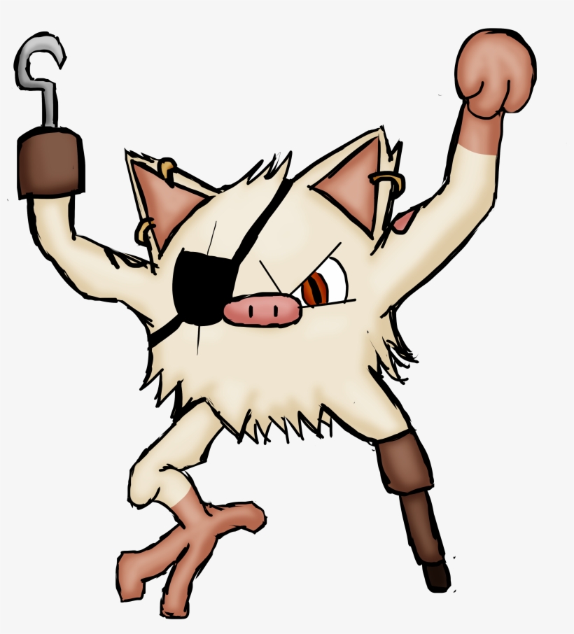 Download Mankey Pokemon Kanto Pirate Original 150 Pokemon Digital ...