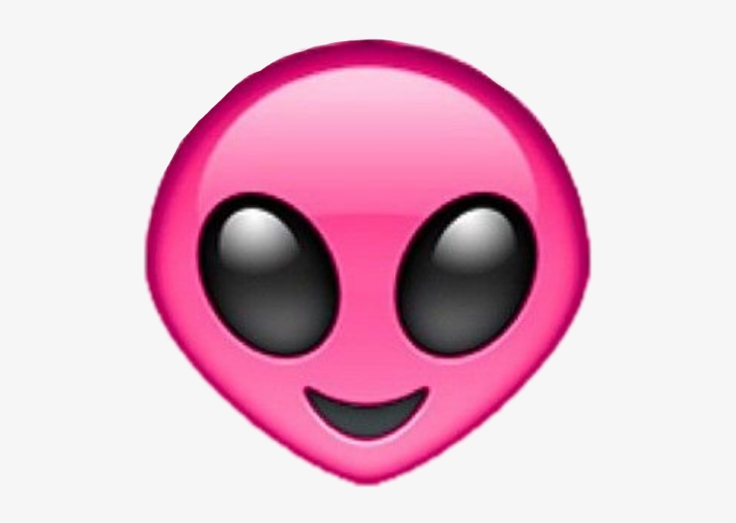 Pink Alien Emoji Transparent PNG - 501x503 - Free Download on NicePNG