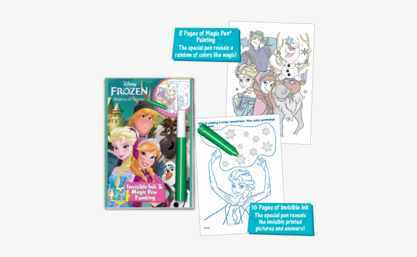 Bundle Box Set - Disney Invisible Ink & Magic Pen Painting, Frozen ...