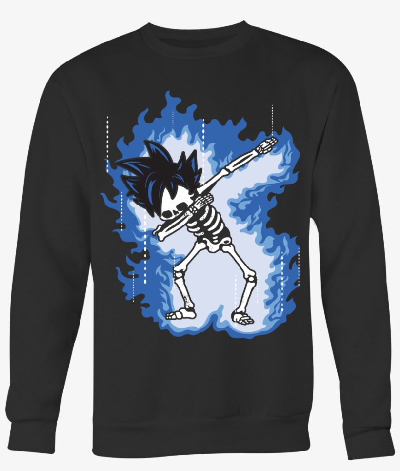 Goku Ultra Instinct Dab Skeleton X Ray Costume - Shirt Transparent PNG ...