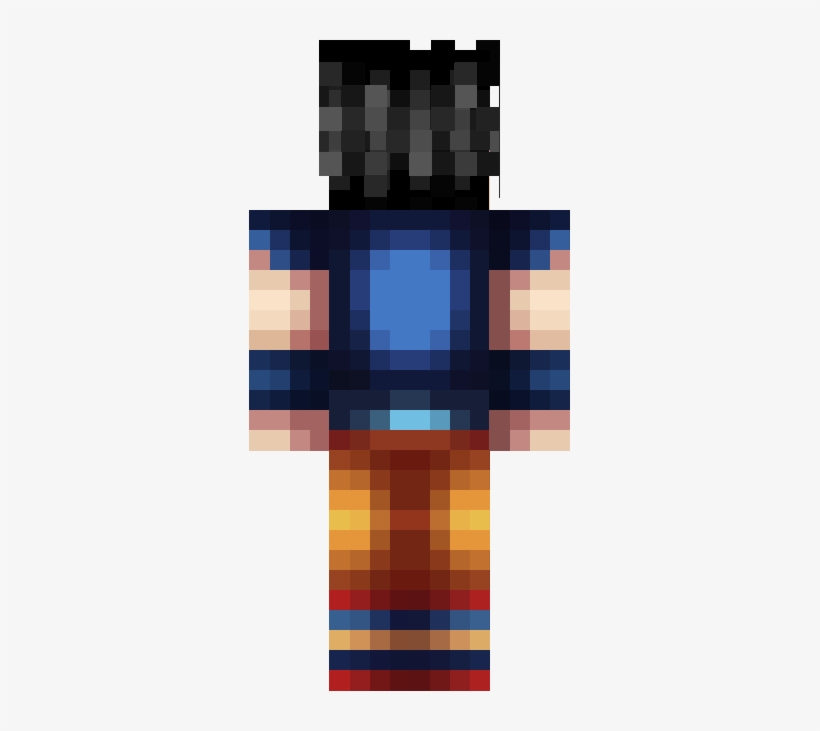 Download Goku Ultra Instinct Minecraft - HD Transparent PNG - NicePNG.com