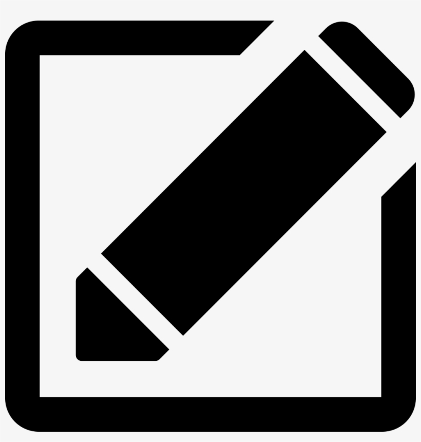 Edit Comments - Edit Icon Vector Png Transparent PNG - 980x980 - Free ...