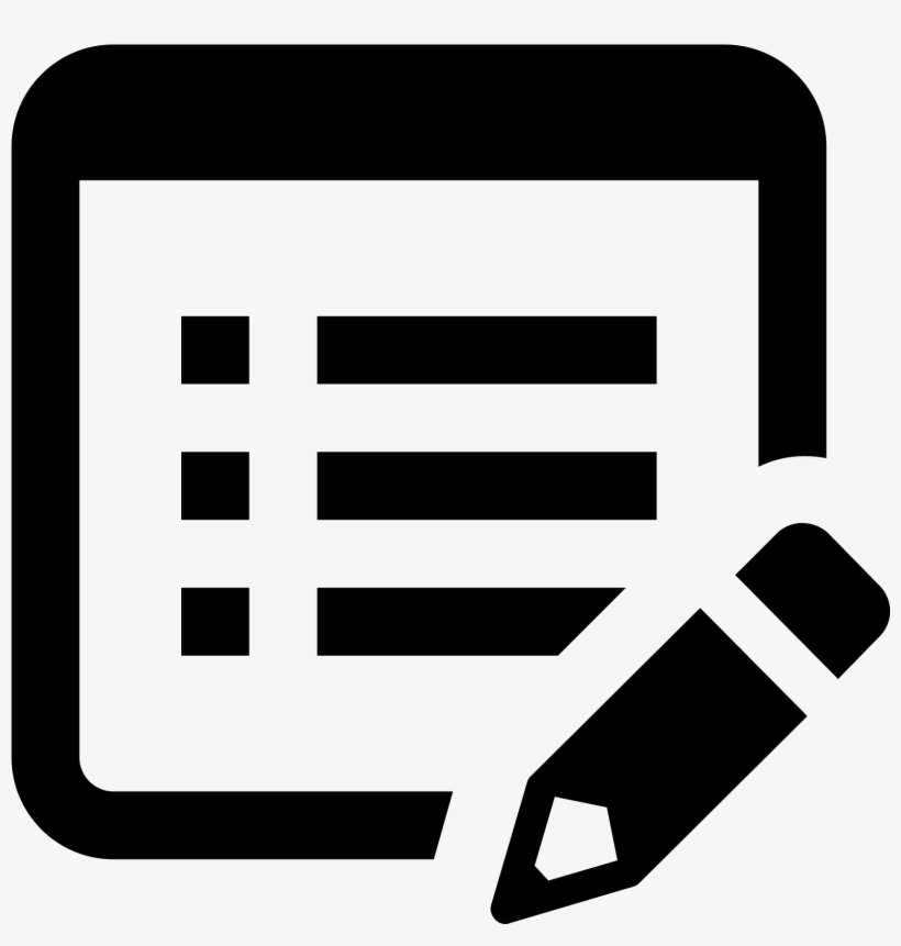 Edit Property Icon - Edit Icon Png Transparent PNG - 1600x1600 - Free ...