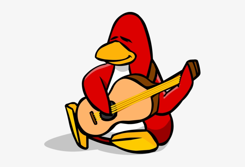 Image June 2006 Accoustic Guitar Penguin Style Png - Club Penguin ...