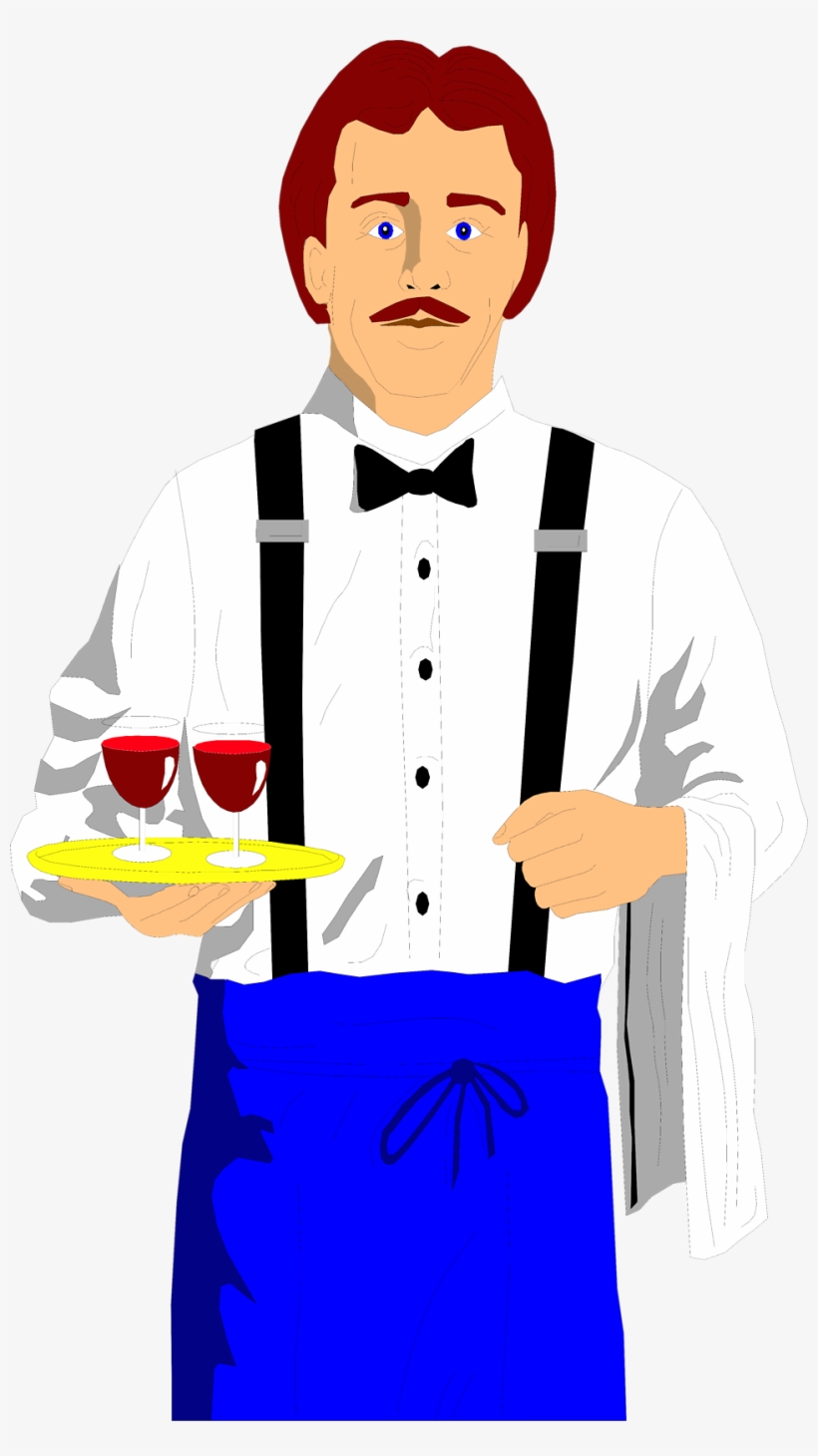 Waiter Transparent Image - Waiter Clipart Transparent PNG - 958x1659 ...