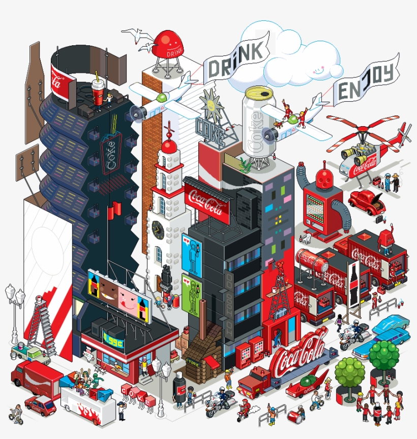 Atm Atlanta Coca Colonization 15t - Coca Colonization Transparent PNG ...