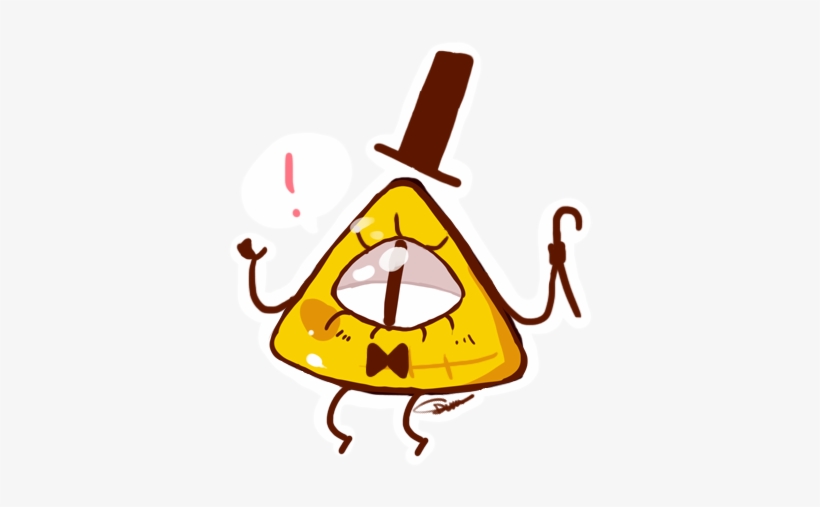 Bill Cipher By Titmochii-d8qnwq5 - Chibi Bill Cipher Transparent ...