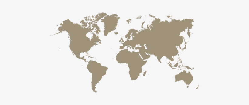 Download Sub-saharan Africa World Map - Black And White Transparent ...