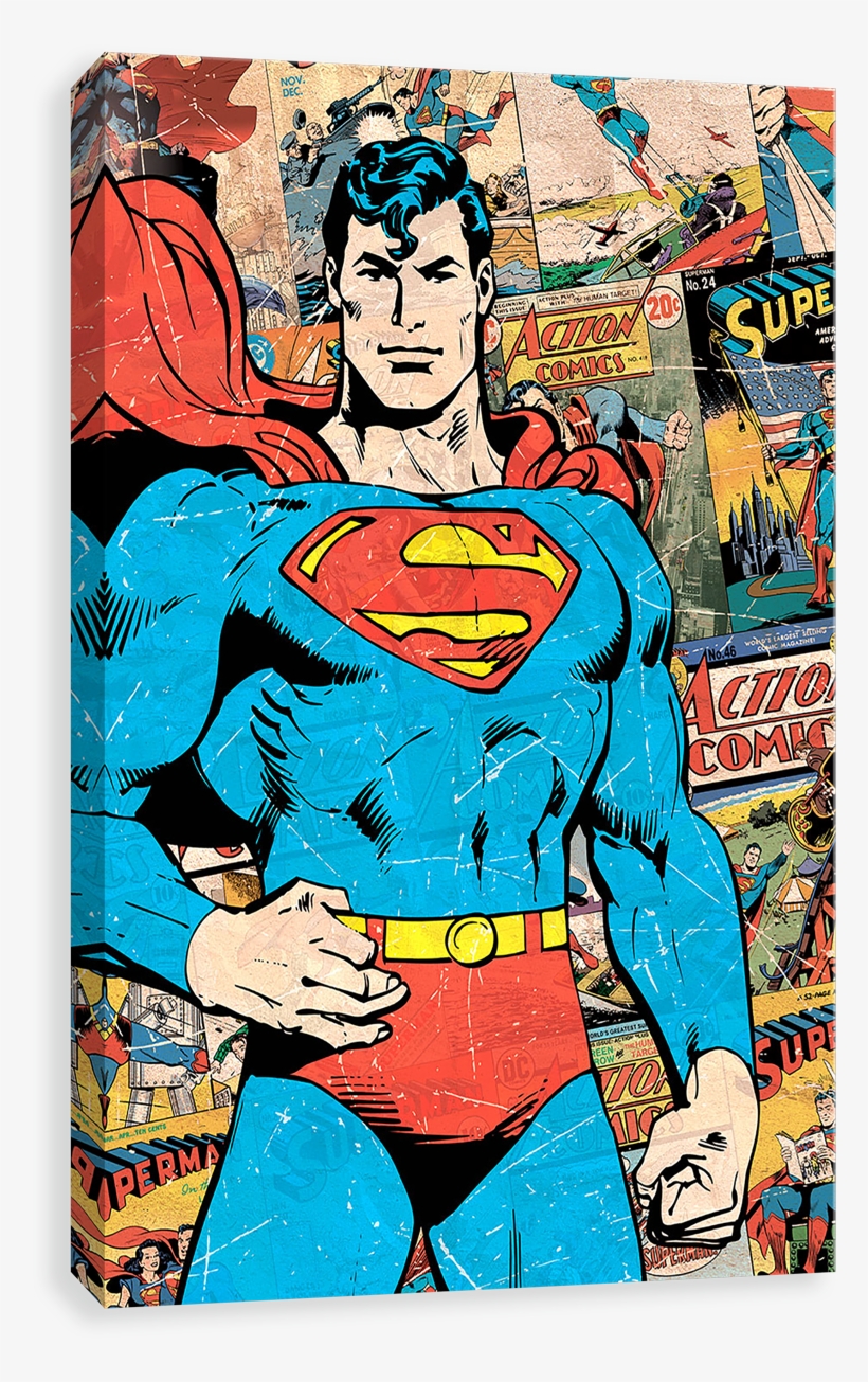 Superman On Comics New - Superman Comic Strip Sign Transparent PNG ...