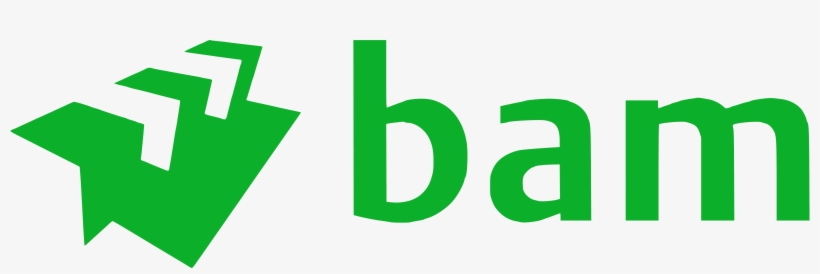 Bam Logo Png - Bam Construction Logo Transparent PNG - 5000x1427 - Free ...