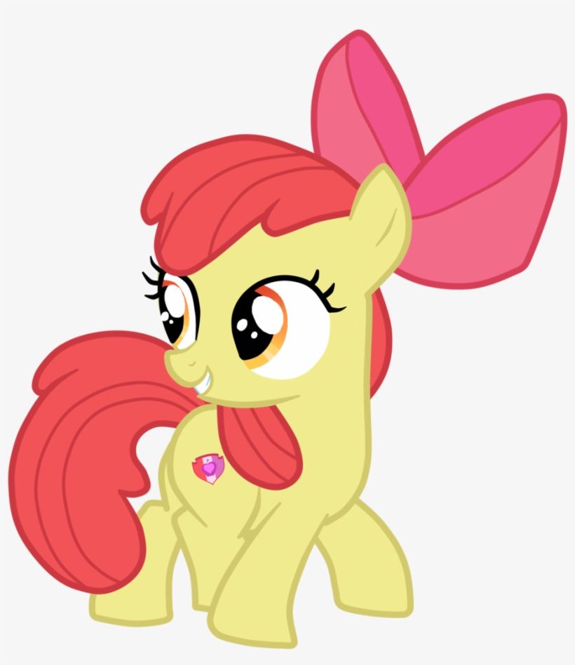 Apple Bloom - Mlp Cutie Mark Crusaders Applebloom Transparent PNG ...