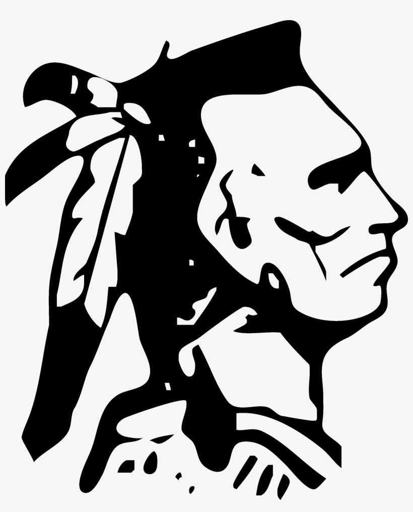 Graphic Black And White Indians Clipart Indigenous - Armuchee High ...