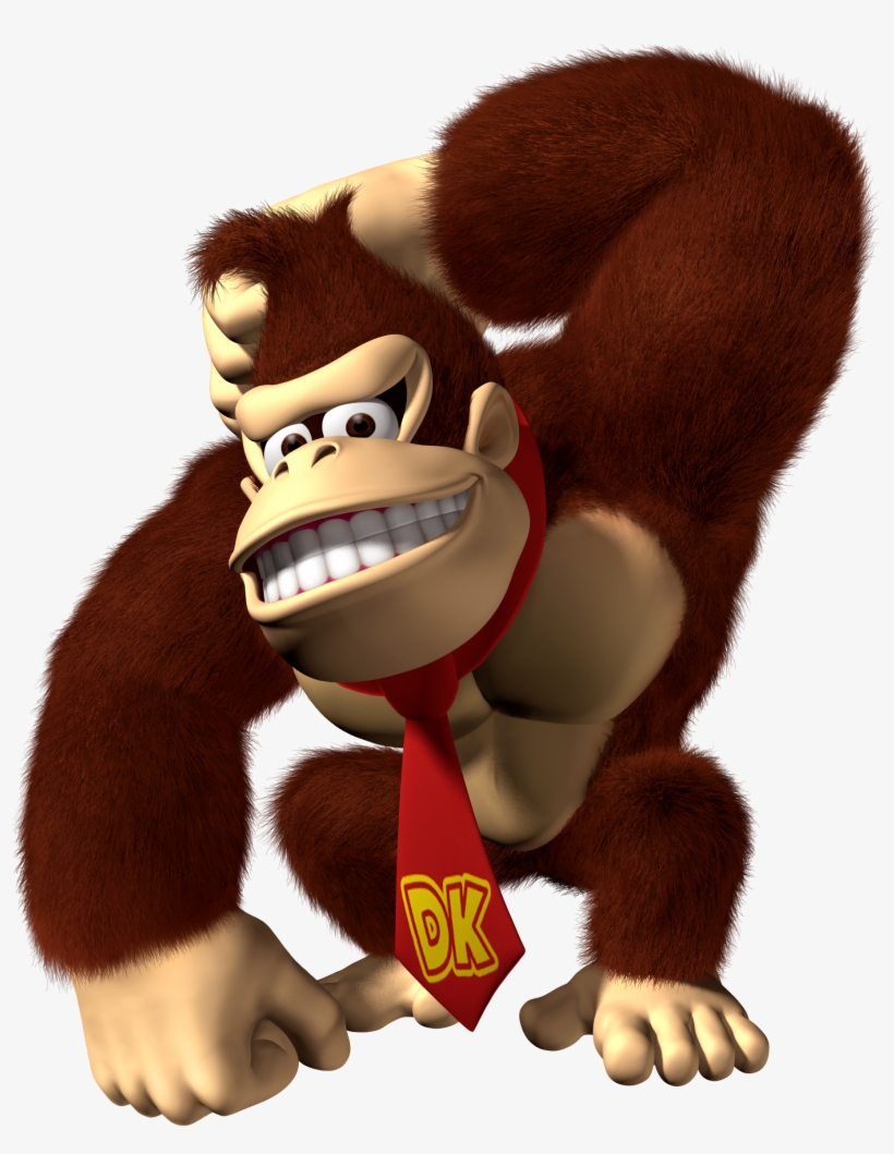 Donkey Kong - Donkey Kong Mario Bros Transparent PNG - 1818x2260 - Free ...