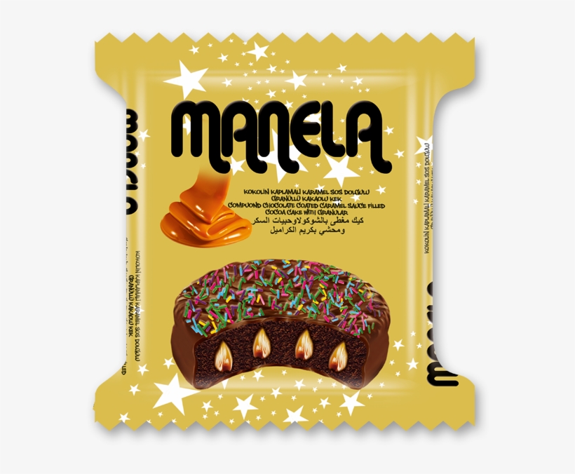 Manela Cocoa Coated Sauce Filled Round Chocolate Cake - Manela Cake ...
