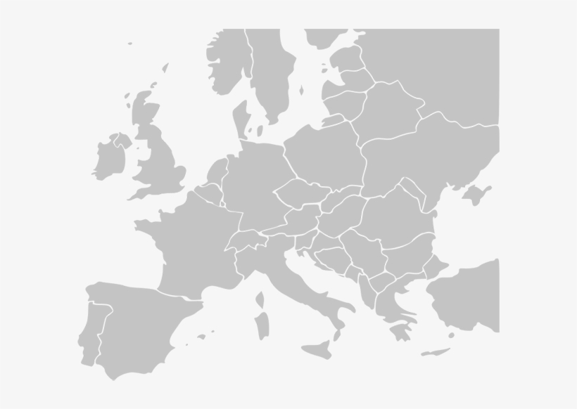 Download Europe - Europe Map White Png - HD Transparent PNG - NicePNG.com
