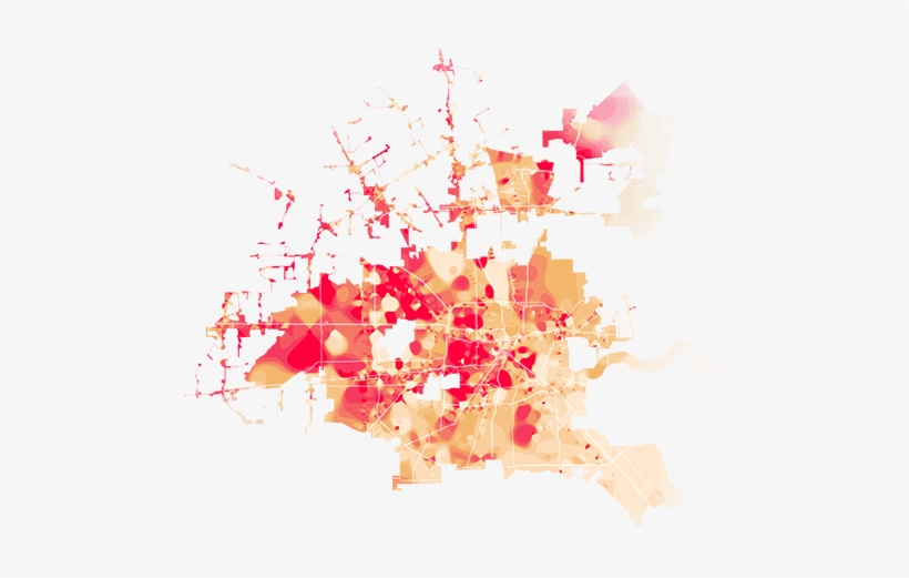 Houston Temperature Map - Houston Transparent PNG - 500x500 - Free ...